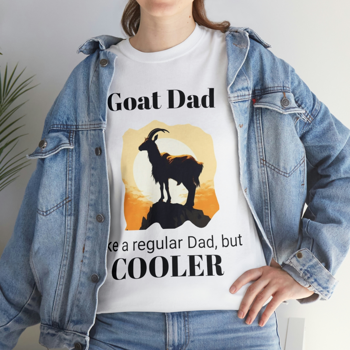 GOAT Dad Tee | Bella's Little Farm