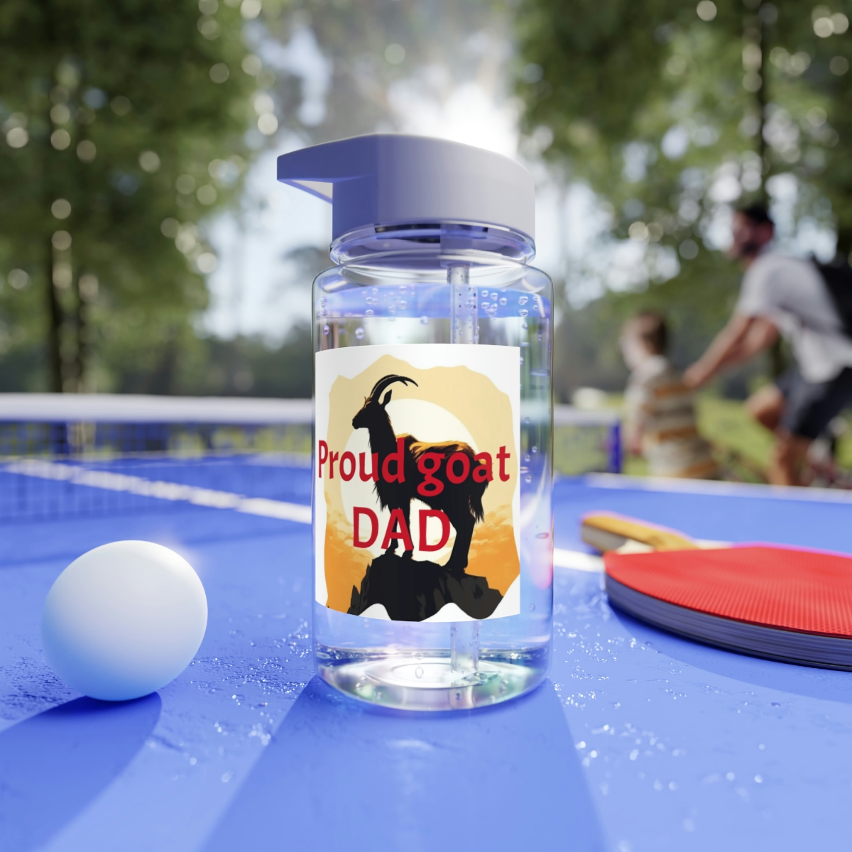 Proud Goat Dad Bottle | Bella's Little Farm